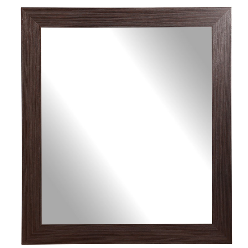 Laurel Foundry Modern Farmhouse Cheesman Wood Rectangle Mirror